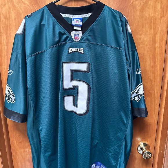 Reebok | Shirts | Authentic Donovan Mcnabb Philadelphia Eagles Jersey ...